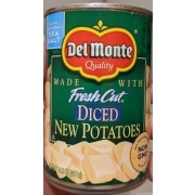 Del Monte New Potatoes, Diced: Calories, Nutrition Analysis & More ...