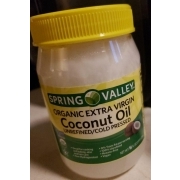 Spring Valley Coconut Oil, Extra Virgin, Unrefined/Cold Pressed ...