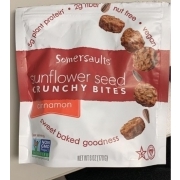 Somersault Snack Co. Sunflower Seed Crunchy Bites, Cinnamon: Calories ...