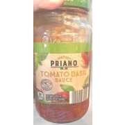Priano Tomato Basil Sauce: Calories, Nutrition Analysis & More | Fooducate
