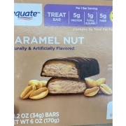 Equate Bars, Caramel Nut Flavored: Calories, Nutrition Analysis & More ...