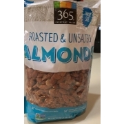 365 Everyday Value Almonds, Roasted & Unsalted: Calories, Nutrition ...