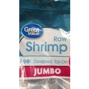 Great Value Raw Shrimp, Jumbo: Calories, Nutrition Analysis & More ...