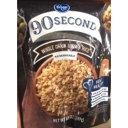 Kroger Whole Grain Brown Rice: Calories, Nutrition Analysis & More ...