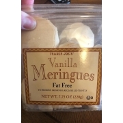 Trader Joe's Fat Free Vanilla Meringues: Calories, Nutrition Analysis ...