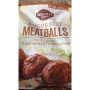 Wellsley Farms Angus Beef Meatballs: Calories, Nutrition Analysis ...