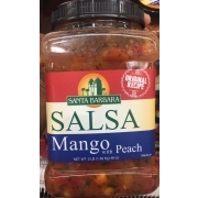 Santa Barbara Salsa, Mango With Peach: Calories, Nutrition Analysis ...