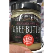 Vital Farms Pasture Raised Ghee Butter: Calories, Nutrition Analysis ...