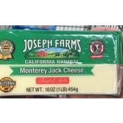 Joseph Farms Monterey Jack Cheese: Calories, Nutrition Analysis & More ...