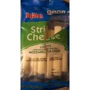 HyVee Light String Mozzarella Cheese: Calories, Nutrition Analysis ...