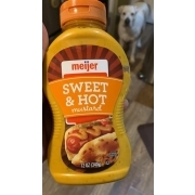 Meijer Sweet & Hot Mustard: Calories, Nutrition Analysis & More | Fooducate