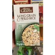 Earthly Grains Long Grains & Wild Rice Mix, Garlic & Herb: Calories, Nutrition Analysis & More ...