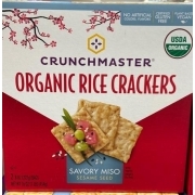 Crunchmaster Rice Crackers: Calories, Nutrition Analysis & More | Fooducate