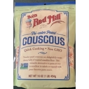 Bob's Red Mill Couscous, Tri-color Pearl: Calories, Nutrition Analysis ...