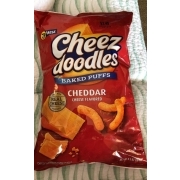 Wise Baked Puffs, Cheez Doodles, Cheddar: Calories, Nutrition Analysis ...
