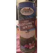 Sprouts Farmer Market 100% Coconut Water: Calories, Nutrition Analysis ...