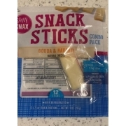 Savvy Snax Snack Sticks, Gouda & Havarti: Calories, Nutrition Analysis ...