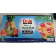 Dole Mixed Fruit, Cherry: Calories, Nutrition Analysis & More | Fooducate