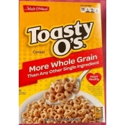 Malt O Meal Toasty O's More Whole Grain, Cereal: Calories, Nutrition ...