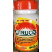 Citrucel Caplets, Fiber Therapy For Regularity: Calories, Nutrition ...