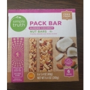 Simply Truth Nut Bar, Almond Coconut: Calories, Nutrition Analysis ...