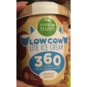 Simple Truth Ice Cream, Lite, Cookie Dough: Calories, Nutrition ...