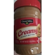 Clover Valley Peanut Butter, Creamy: Calories, Nutrition Analysis ...