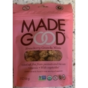 Made Good Granola Minis, Strawberry: Calories, Nutrition Analysis ...