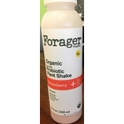 Forager Project Probiotic Plant Shake, Strawberry, Organic: Calories ...
