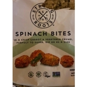 Strong Roots Spinach Bites: Calories, Nutrition Analysis & More | Fooducate