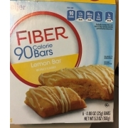 Meijer Lemon Bar, Fiber: Calories, Nutrition Analysis & More | Fooducate