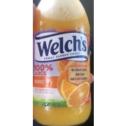 Welch's Single Serve 100% Juice, Orange: Calories, Nutrition Analysis ...