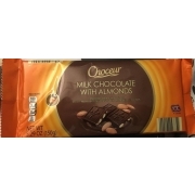 Choceur Milk Chocolate With Almonds: Calories, Nutrition Analysis ...