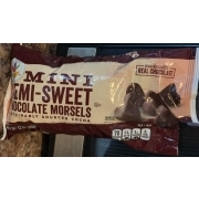 Giant Chocolate Morsels, Mini Semi-Sweet: Calories, Nutrition Analysis ...