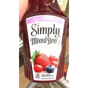 Simply Juice Drink, Mixed Berry: Calories, Nutrition Analysis & More ...