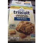 Triscuit Crackers, Minis, Original: Calories, Nutrition Analysis & More ...