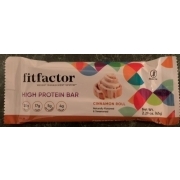 FitFactor High Protein Bar, Cinnamon Roll: Calories, Nutrition Analysis ...