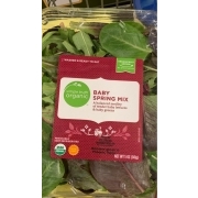 Simple Truth Baby Spring Mix, Organic: Calories, Nutrition Analysis ...