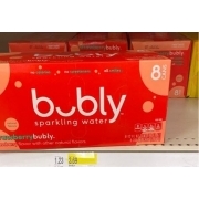 Bubly Sparkling Water, Strawberry: Calories, Nutrition Analysis & More ...