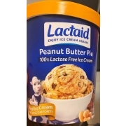 Lactaid Lactose Free Ice Cream, Peanut Butter Pie: Calories, Nutrition ...