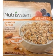 Nutrisystem Breakfast Granola Cereal: Calories, Nutrition Analysis ...