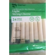 Good & Gather Light String Cheese: Calories, Nutrition Analysis & More ...
