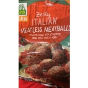 Earth Grown Meatless Meatballs, Zesty Italian: Calories, Nutrition ...