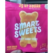 Smart Sweets Fruity Gummy Bears: Calories, Nutrition Analysis & More ...