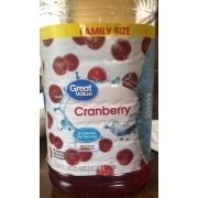 Great Value Cranberry Juice: Calories, Nutrition Analysis & More ...
