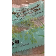 Trader Joe's Sprouted Organic California Brown, Red And Black Rice ...