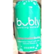 Bubly Sparkling Water, Watermelonbubly: Calories, Nutrition Analysis ...