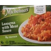 Michelina's Lasagna with Meat Sauce and Four Cheeses: Calories ...