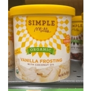 Simple Mills Frosting With Coconut Oil, Vanilla: Calories, Nutrition ...