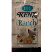 Ken's Ranch Dressing, Lite: Calories, Nutrition Analysis & More | Fooducate